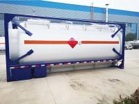 China LPG T75 Tank Container Q235B Liquid ISO Container BV CCS Certification for sale