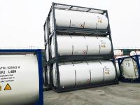 China ASME Liquid Transport Containers 25000 Liter Bulk Iso Tank Containers for sale