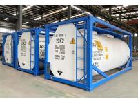 China White T14  Liquid Tank Container 20Ft Carbon Steel Storage Tanks for sale