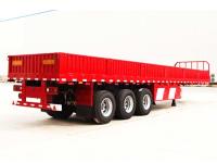 China 40000kg 40ft Flatbed Trailer 11.00r20 Triple Axle Flatbed for sale
