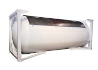 China 24.5m3 LPG ISO Tank Container 20 Feet Cryogenic ISO  Containers for sale