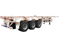 China 20FT Skeleton Container Semi Trailer 60T Tank Container Chassis CE for sale