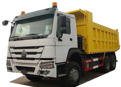 China 500L Double Axle Tipper Truck 420hp Howo 380 Dump Air Suspension for sale