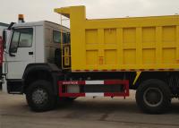 China 500L Double Axle Tipper Truck 420hp Howo 380 Dump Air Suspension for sale