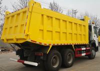 China 500L Double Axle Tipper Truck 420hp Howo 380 Dump Air Suspension for sale