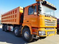 China 430HP 12 Wheeler Tipper Truck 50000kg Shacman Dump  8*4 for sale