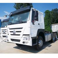 China HW76 Used Howo 371 Tractor Head 6800mm 10 Wheel  6x4 Tractor Head for sale