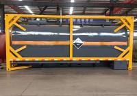 China LR 6m Liquid Tank Container 0.09Mpa 33% Sulfuric Acid Bulk Storage Tank for sale