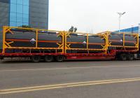 China LR 6m Liquid Tank Container 0.09Mpa 33% Sulfuric Acid Bulk Storage Tank for sale