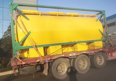 China Food Grade ASME Liquid Tank Container ISO 20ft Edible Oil Tank for sale