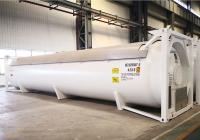 China ASME T50 ISO Tank Container 80m3 ISO Tank 40 Ft For Carbon Dioxide for sale