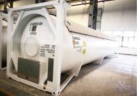 China 150m3 T50 ISO Tank Container 316L  Liquid Transport Containers for sale