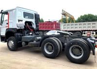 China White D12 Second Hand Tractor Head 6x4 420Hp 10 Wheels Tractor Trailer for sale