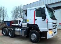 China White D12 Second Hand Tractor Head 6x4 420Hp 10 Wheels Tractor Trailer for sale