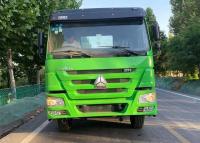 China Green 2018 Year Used Howo N7 Tractor 8000kg Diesel Tractor Trailer Head for sale
