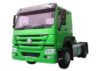 China Green 2018 Year Used Howo N7 Tractor 8000kg Diesel Tractor Trailer Head for sale