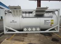 China ASME T50 ISO Tank Container LR Liquid Chlorine Storage Tanks for sale