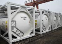 China ASME T50 ISO Tank Container LR Liquid Chlorine Storage Tanks for sale