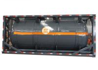 China Ethanol  40 Ft ISO Tank Container 36000Kgs Liquid Oxygen ISO Container for sale