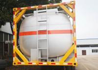 China 12m Liquid Tank Container SUS304 Bulk Liquid Tanks Eco Friendly for sale