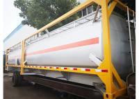 China 12m Liquid Tank Container SUS304 Bulk Liquid Tanks Eco Friendly for sale