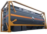 China Portable 6058mm Liquid Tank Container LR Chemical  Tank Container for sale