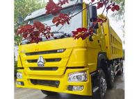 China 50000kg Used Tri Axle Dump Trucks 375HP Used 12 Wheel Tipper for sale