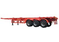 China 30T-60T Skeleton Container Semi Trailer BPW Cargo Container Chassis for sale