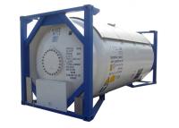China ASME ISO T50 Tank Container 20 Feet LNG Cryogenic Tank 24.5m3 for sale