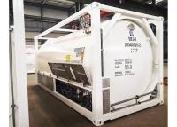China LNG Cryogenic ISO Tank T75 40 Ft Tank Container For Oxygen Nitrogen Hydrogen for sale