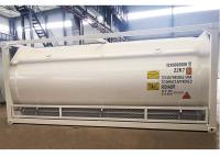 China LNG Cryogenic ISO Tank T75 40 Ft Tank Container For Oxygen Nitrogen Hydrogen for sale