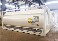 China LNG Cryogenic ISO Tank T75 40 Ft Tank Container For Oxygen Nitrogen Hydrogen for sale