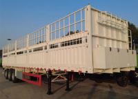 China 30-80T Cow Transport Trailer 2500mm Semi  Container Fence for sale