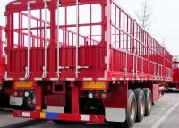 China SH800 Fence Semi Trailer 40T 24 Ft Livestock Trailer  DOT for sale