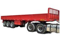 China 600Mm Side Wall Semi Trailer 45.5T Truck Semi  Cross Beam Structure for sale