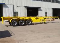 China 40 Foot Skeleton Container Semi Trailer 12m Skeletal Trailer CCC for sale