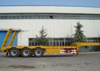 China Transport 60000kg Low Bed Semi Trailer JOST Lowboy Semi for sale