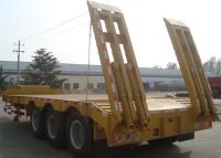 China Transport 60000kg Low Bed Semi Trailer JOST Lowboy Semi for sale