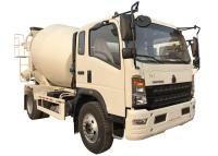 China 3800mm Used Concrete Mixer Truck Howo 8m3 Concrete Mobile Mixer for sale