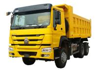 China 30 Tons Yellow Tipper 375Hp Sinotruk Howo 8x4 Dump Truck for sale