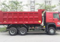 China 2022mm Tipper Dump Truck 6X4 Howo 375 Hp Dump  Adjustable Steering Wheel for sale