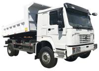China 4x4 Tipper Dump Truck 290HP Sinotruk 6 Wheeler Dump Automatically for sale