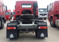 China 10 Tires HW76 Truck Tractor Head  420Hp Howo A7 Tractor for sale