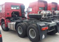 China 10 Tires HW76 Truck Tractor Head  420Hp Howo A7 Tractor for sale