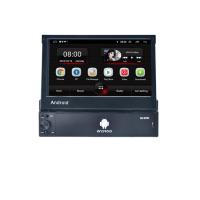 China Single Din Retractable Screen Car Stereo 1.3GHz 7 Inch Car Android Player Audio for sale