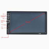 China 7 Inch Car Mp5 Player 7010b HD Touch Screen Radio Mp5 Player 7018B for sale