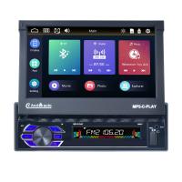 China 7Inch HD Retractable Screen Car Stereo 1Din Mp5 Multimedia Player for sale