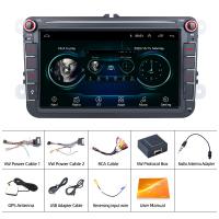 China 8Inch VW Android Car Stereo 2 Din Car Radio Stereo GPS Wifi BT FM For VW Passat Polo Golf 5 6 for sale