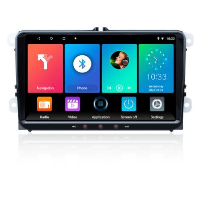 China 2 Din 9 Inch VW Android Car Stereo Multimedia GPS Navigation Carplay Android Auto Player for sale
