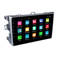 China Capacitive Screen Phonelink Android Car Stereo Radio Player For Toyota Corolla 2007-2013 for sale